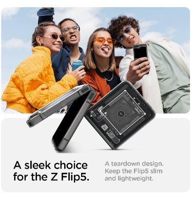 SAMSUNG GALAXY Z FLIP 5 PREMIUM AIRSKIN CASE ZERO ONE | SPIGEN – ZEEK