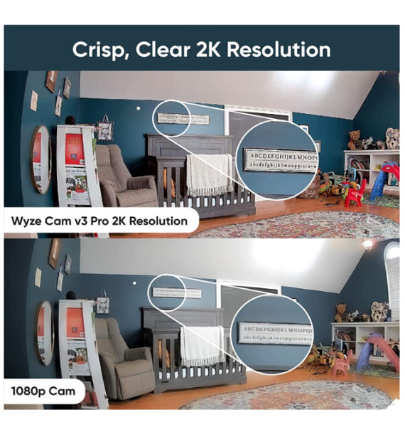 WYZE CAM V3 PRO SMART HOME CAMERA – ZEEK