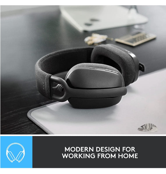 LOGITECH ZONE VIBE 100 WIRELESS HEADPHONES GRAPHITE – ZEEK